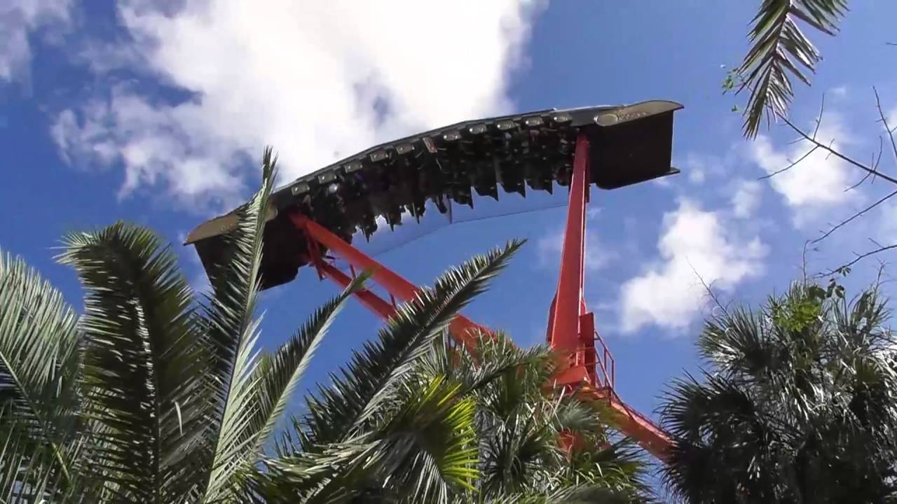 Busch Gardens Tampa Phoenix Ride - YouTube