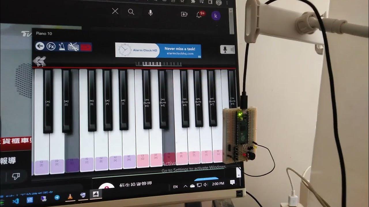 Demo Raspberry Pi Pico Circuitpython Midi Usb Device To Piano10 Garageband Openmpt Ableton