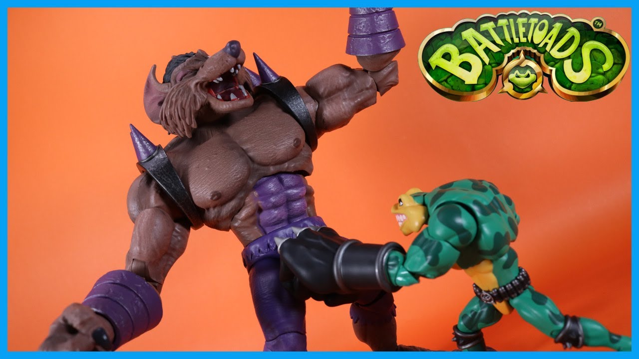 Premiumdna Battletoads Wave 1 General Vermin Action Figure Review Youtube