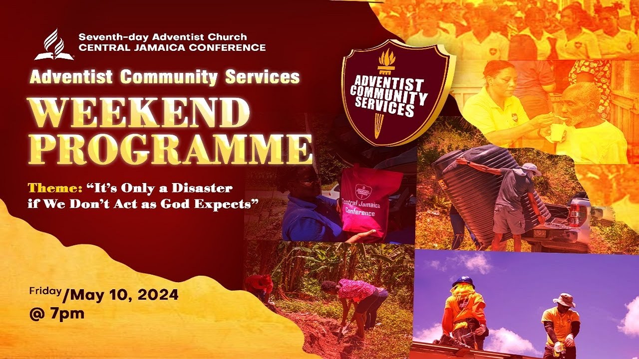 Fri., May 10, 2024 | CJC Online Church | Adventist Community Services ...