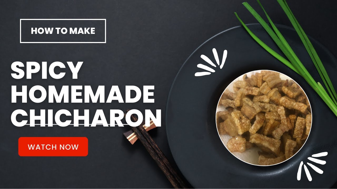 HOW TO COOK HOMEMADE SPICY CHICHARON - YouTube