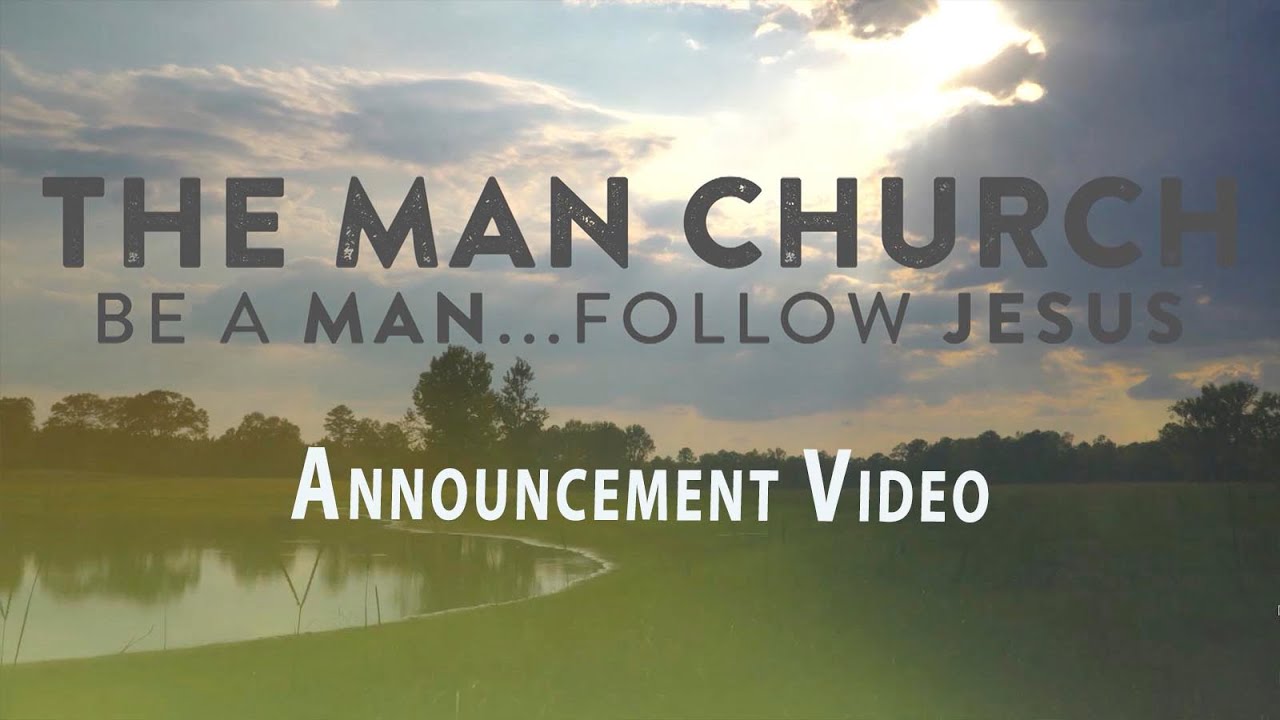 The Man Church Announcement - YouTube