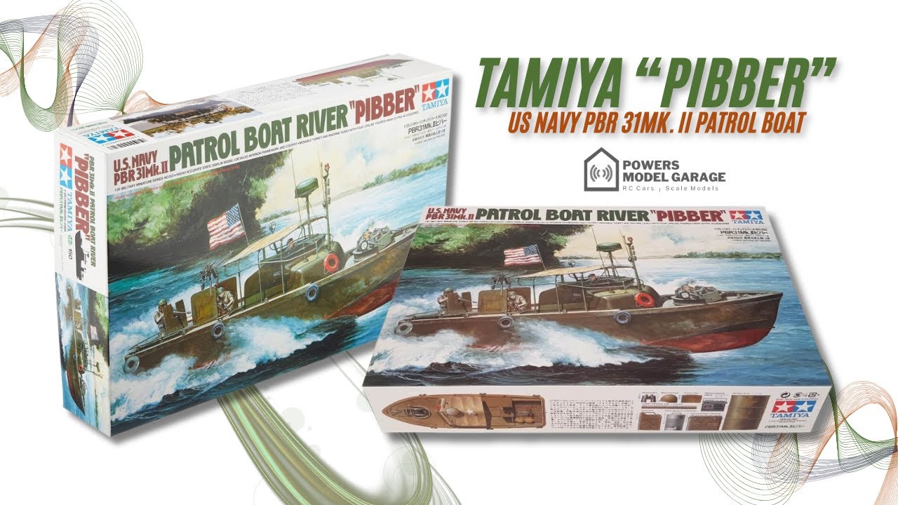 Tamiya 1/35 Patrol Boat River “Pibber” Build | Vietnam War Gunboat ...