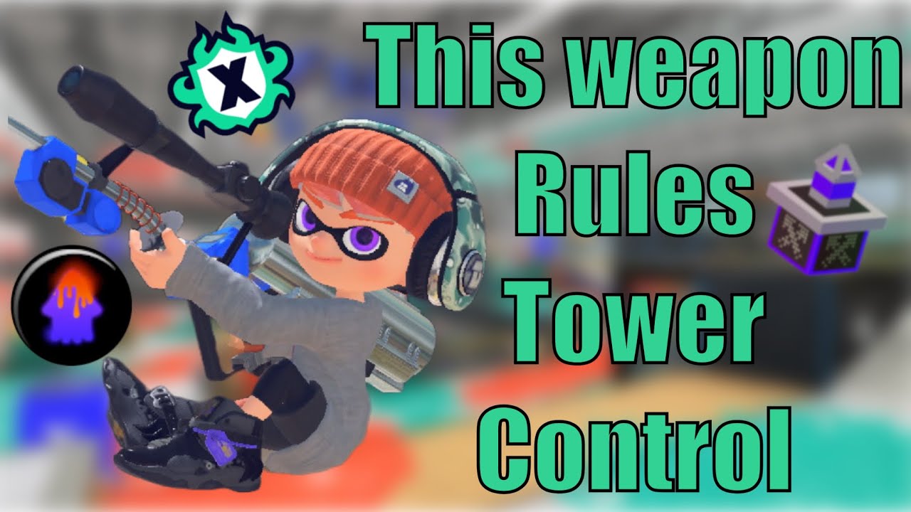 Splatoon 3: E- Liter Scope X Battles - Tower Control - YouTube