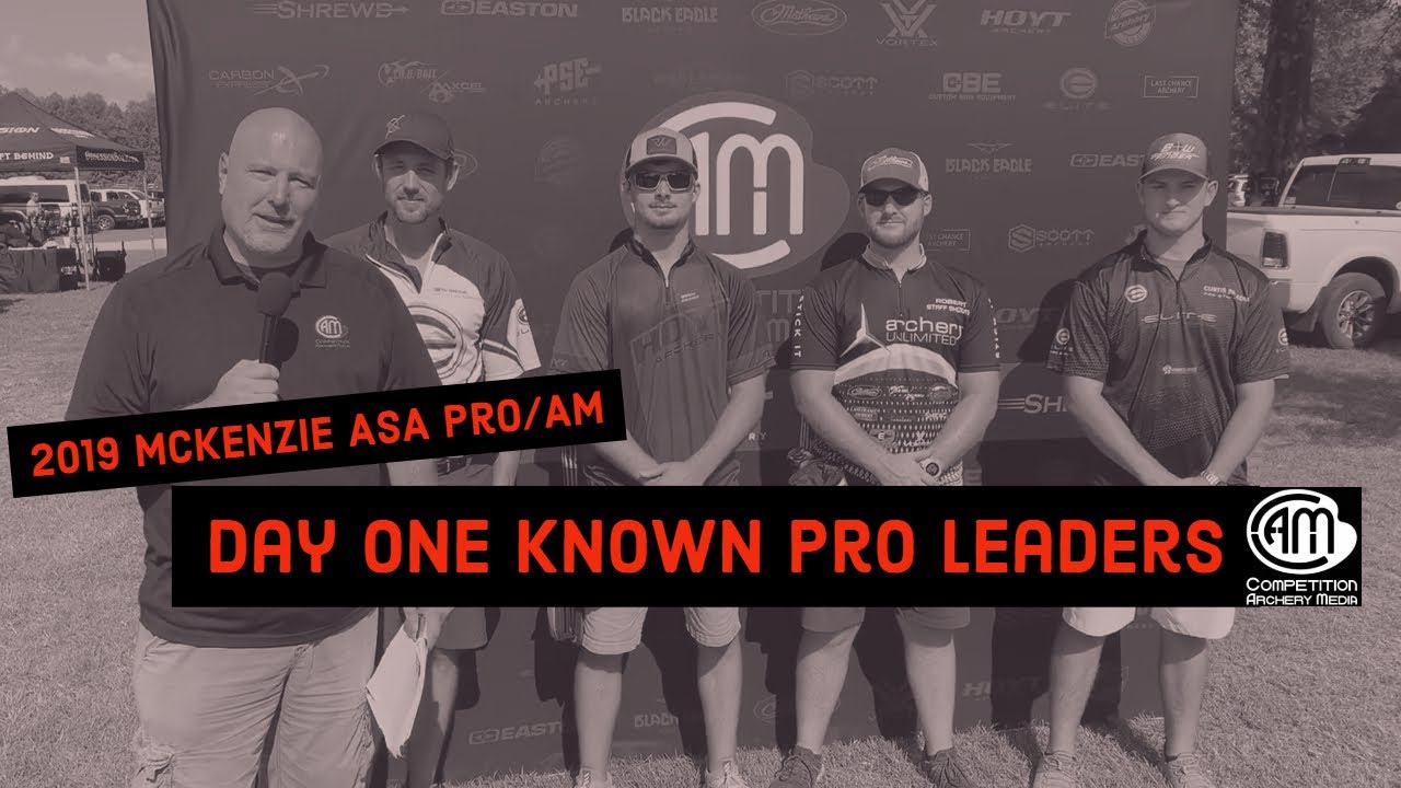 2019 ASA McKenzie Pro/Am Known Pro Day One Leaders - YouTube