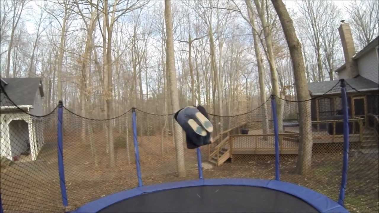 Slow Motion Trampoline Session - YouTube