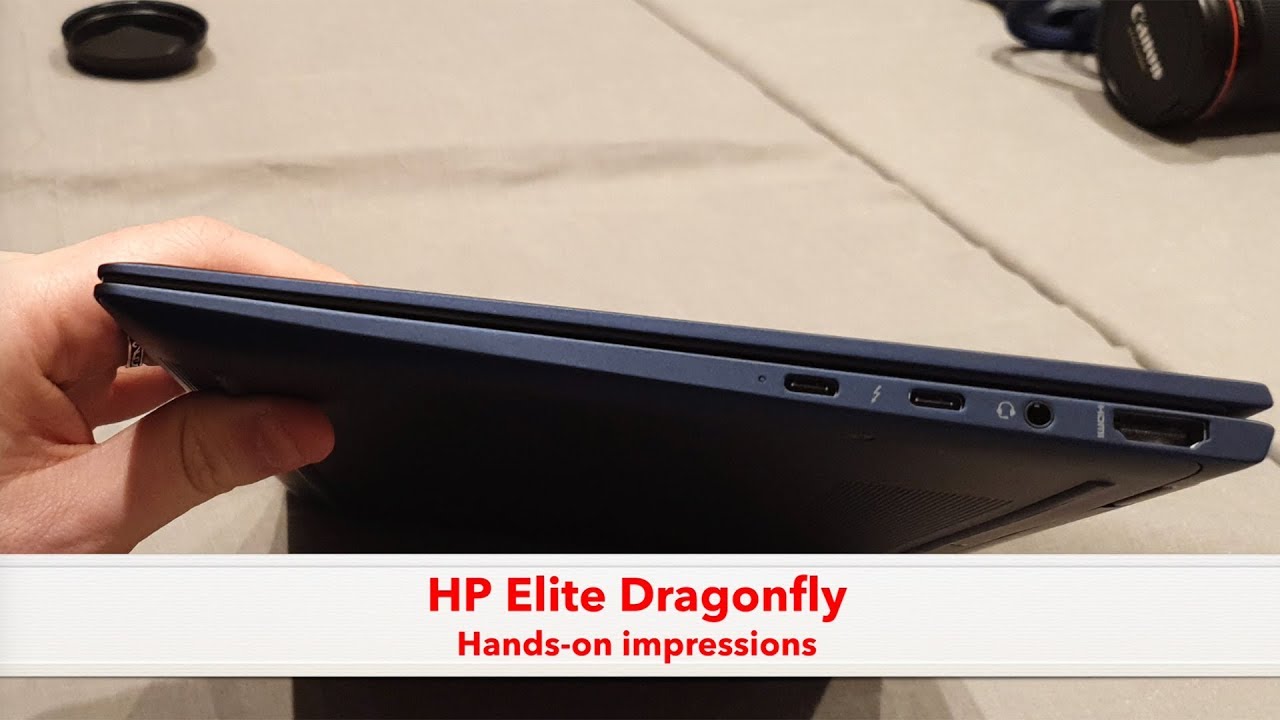 HP Elite Dragonfly Hands-On Impressions - YouTube