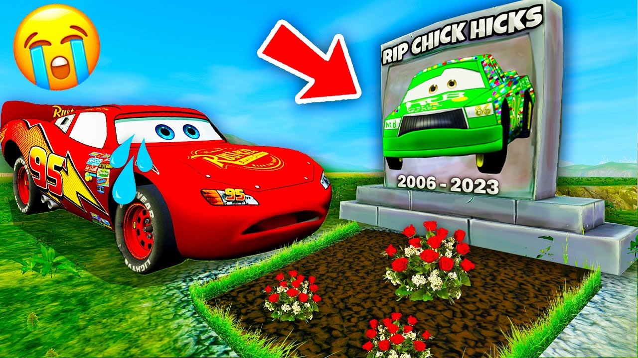 Lightning McQueen vs RIP Chick Hicks DEAD vs Grave SAD vs Big & Small ...