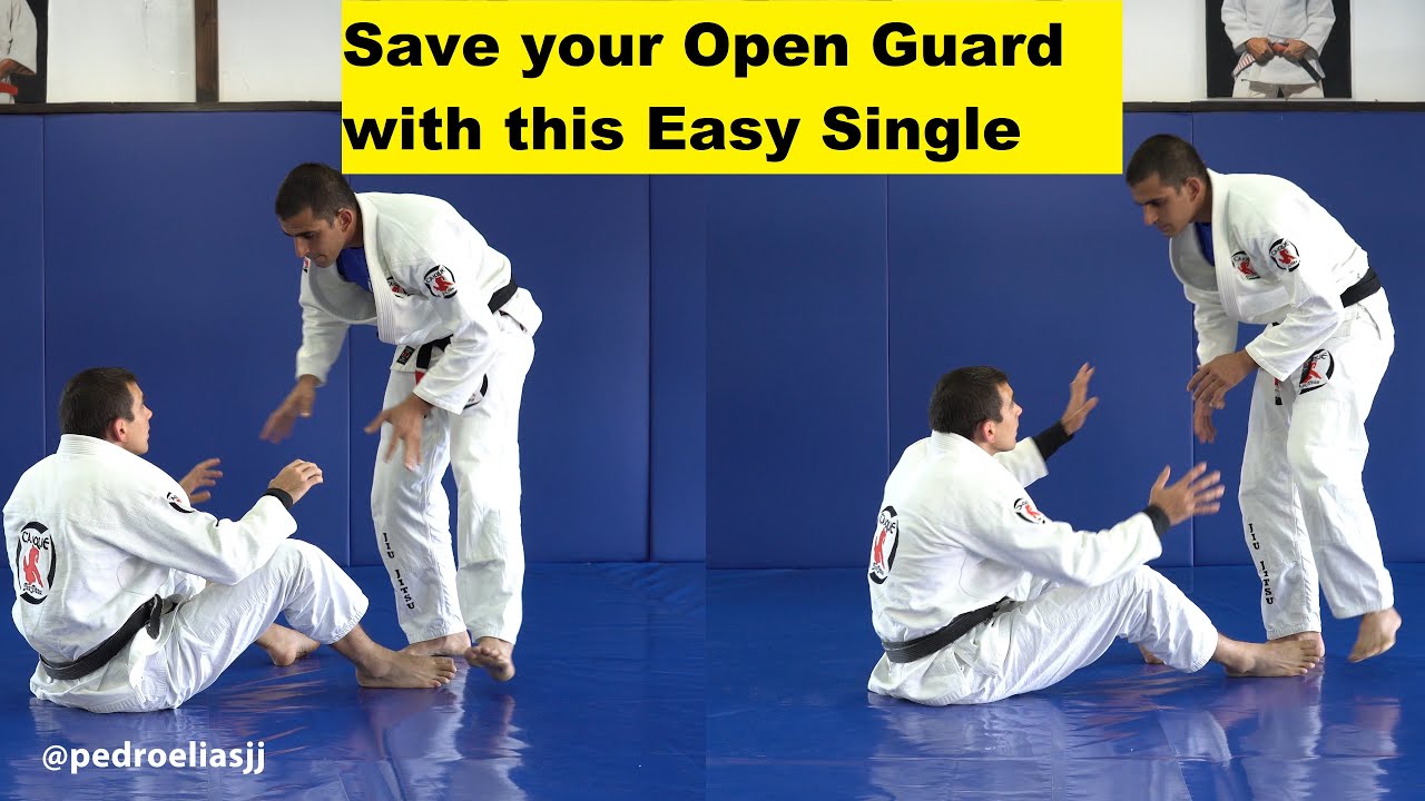 Coming up on Single Leg to Stop Guard Passers - YouTube