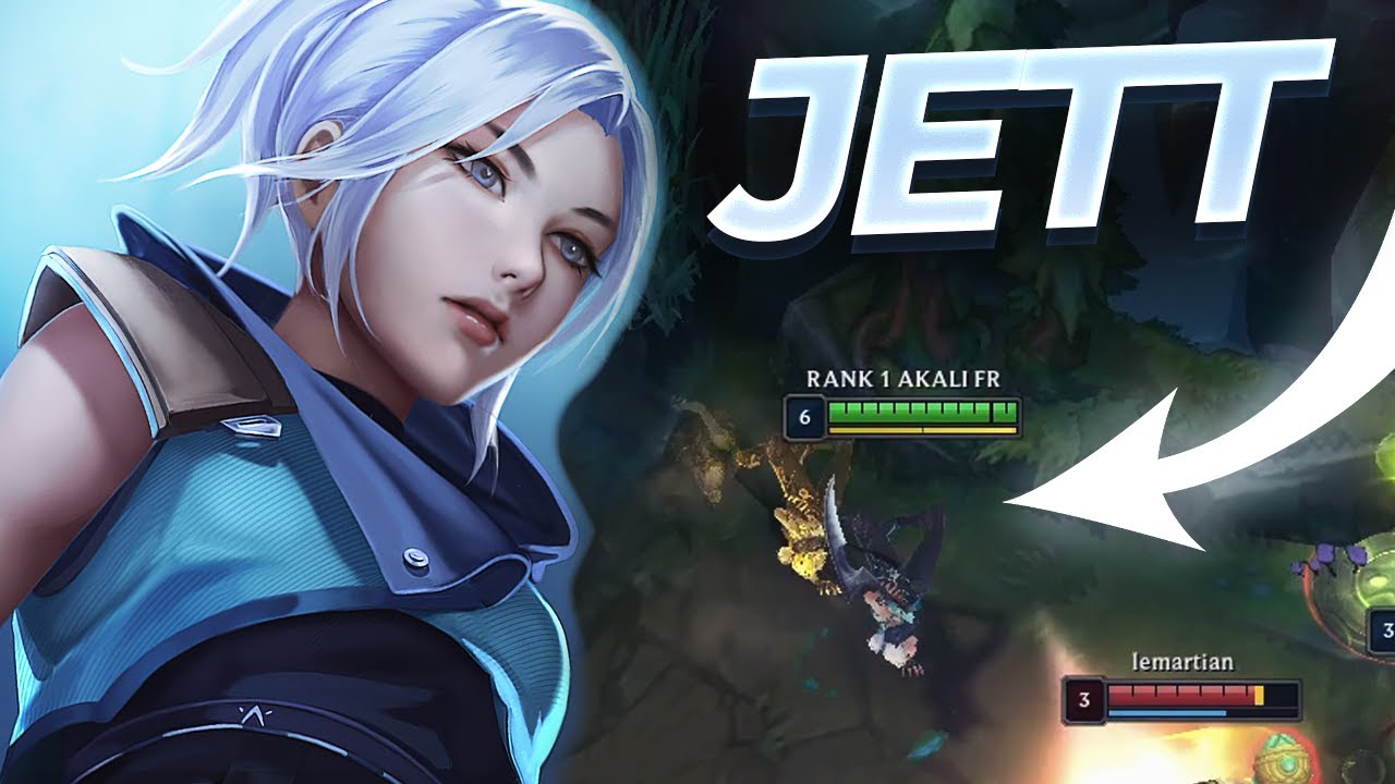 Jett de Valorant débarque sur League of Legends ! - YouTube