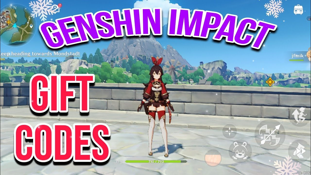 Genshin Impact Gift Codes 2023! Redeem Codes Of Genshin Impact - YouTube