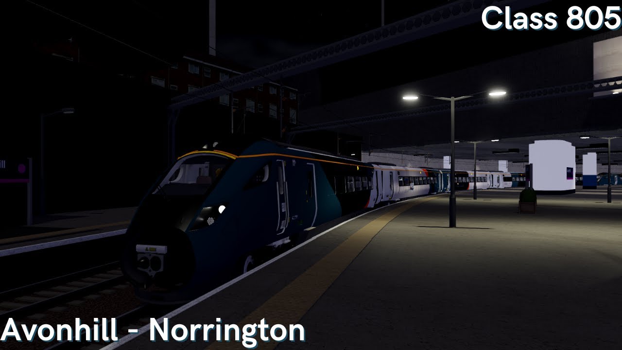 Evening Intercity | Avonhill - Norrington | Roblox British Railway ...