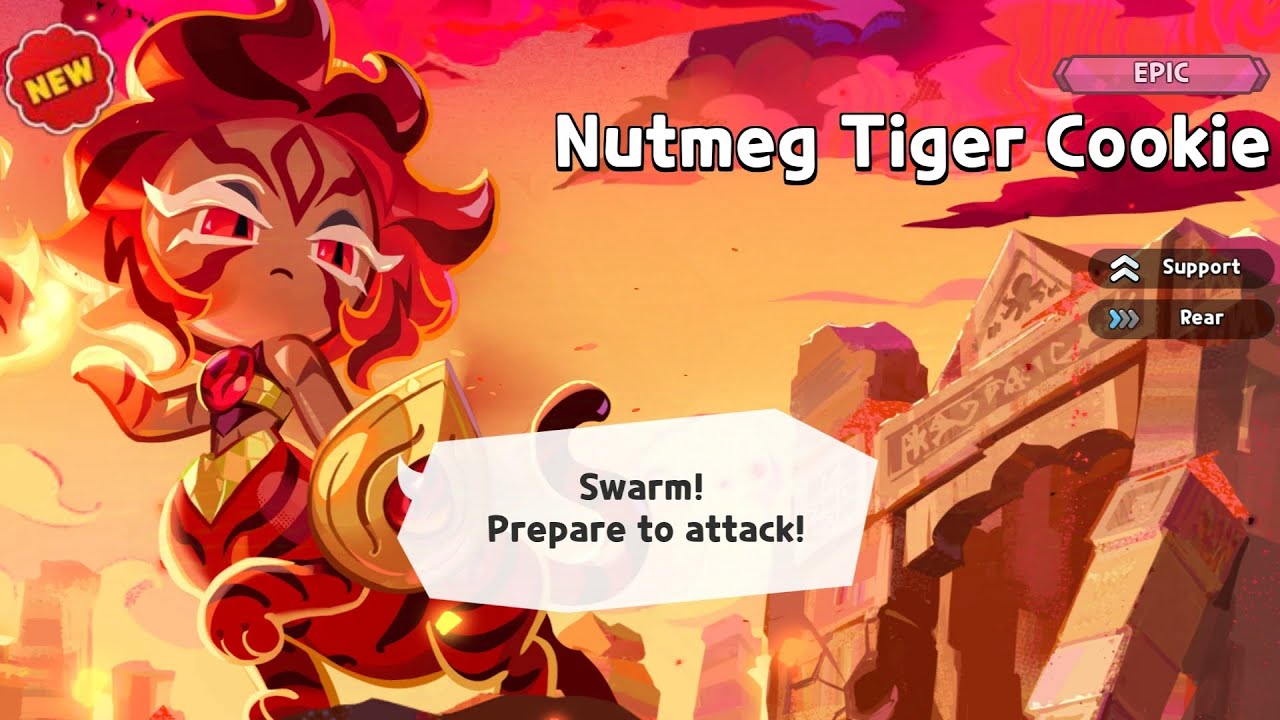 Nutmeg Tiger Cookie Gacha Animation - YouTube
