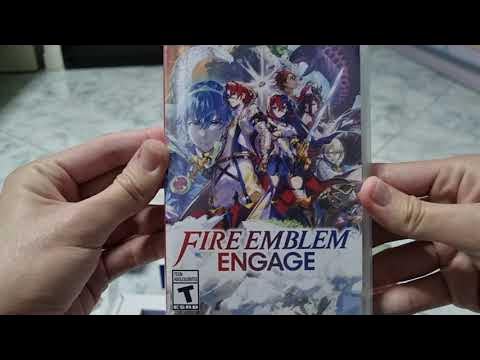 Unboxing Nintendo Switch Fire Emblem Engage Divine Edition - YouTube