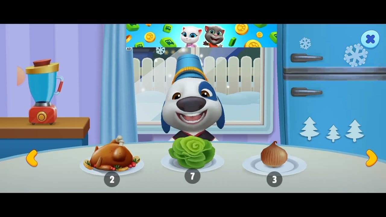 MY TALKING TOM AND FRIENDS😺 ANDROID GAMEPLAY #14 -hank eating #gaming # ...