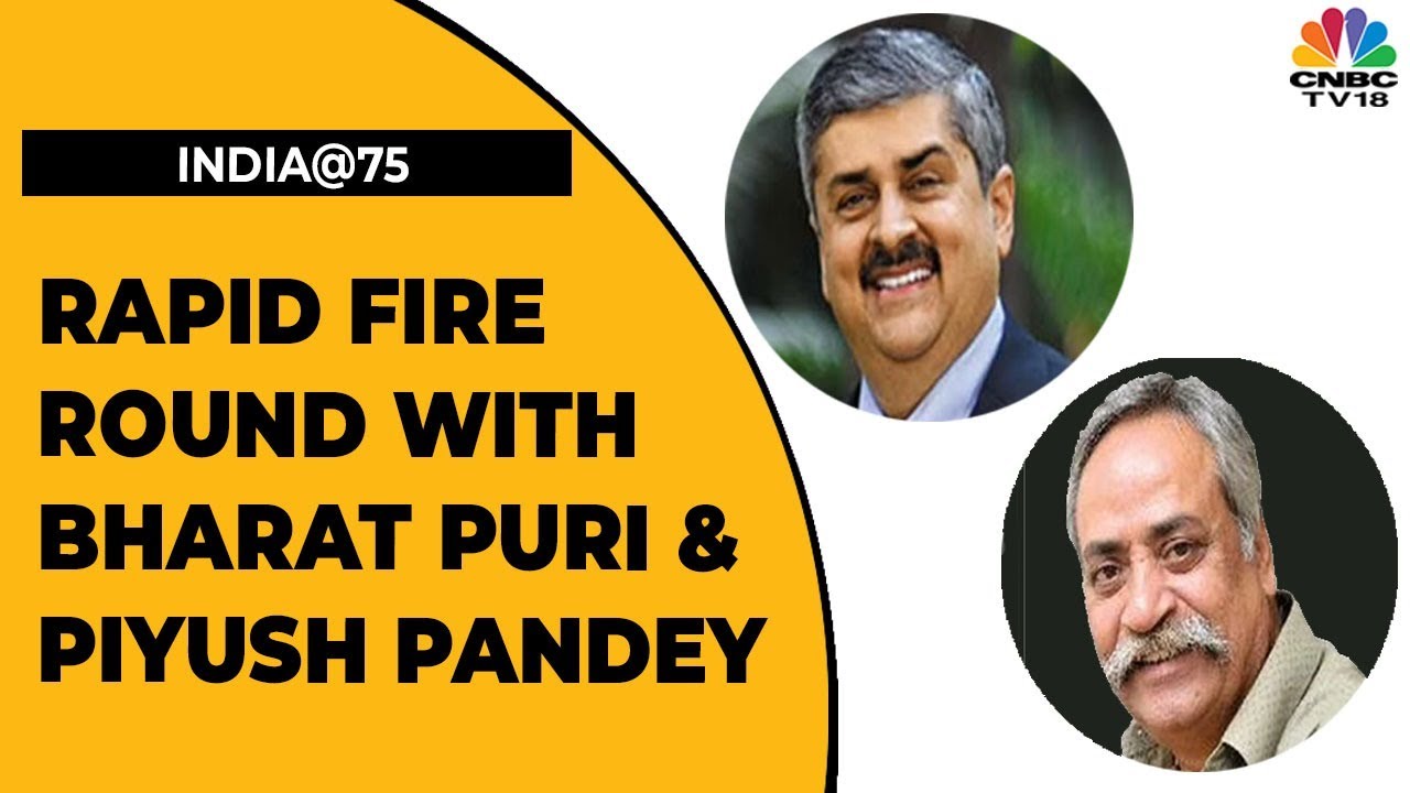 Rapid Fire With Bharat Puri & Piyush Pandey | India@75 | EXCLUSIVE ...