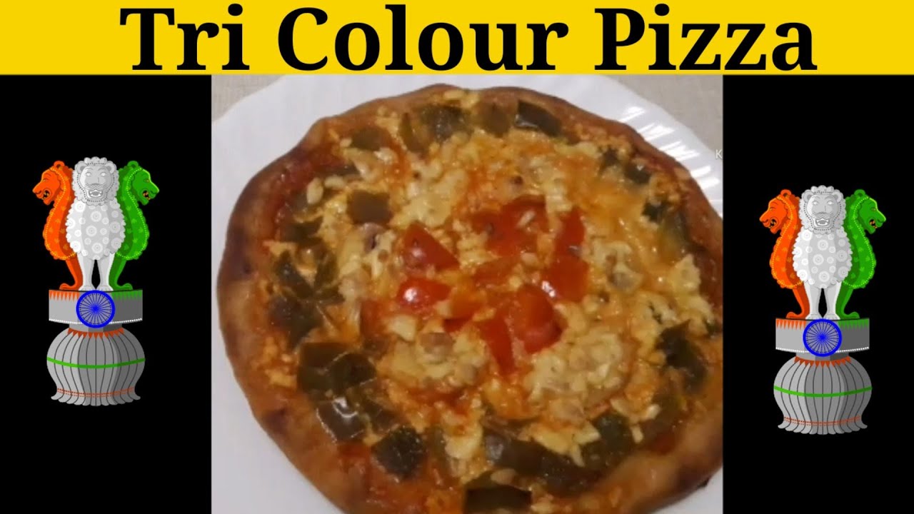 Tri Colour Recipe | Tri CoLour Pizza | Republic Day Recipe ...