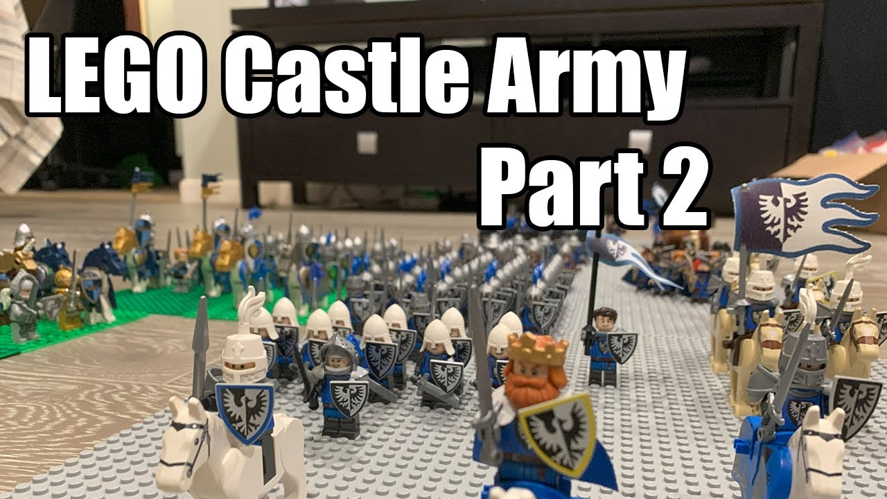 Our Entire LEGO Castle Army - Black Falcons - YouTube