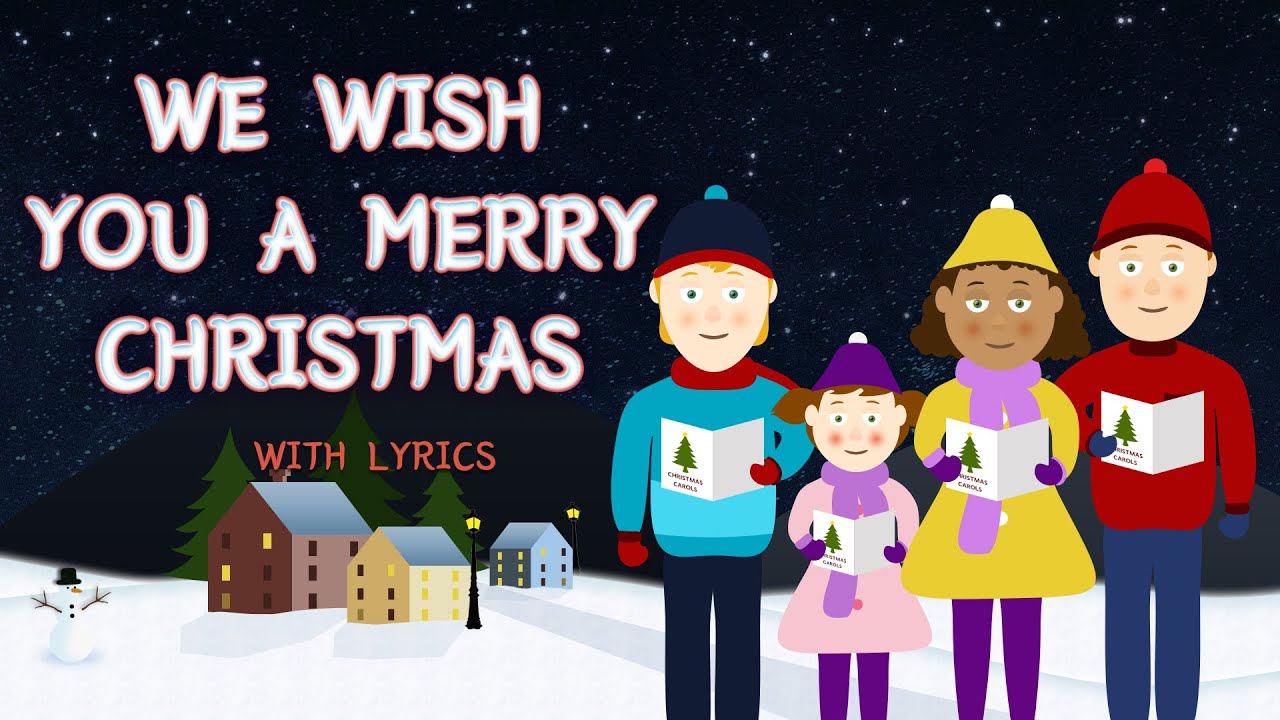 🎄We wish you a merry Christmas + lyrics | 🎅Christmas songs and carols ...