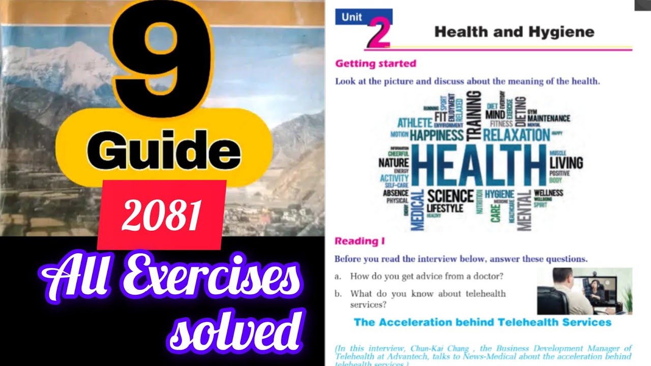 Solution of Class 9 English Unit 2 The Acceleration behind Telehealth ...