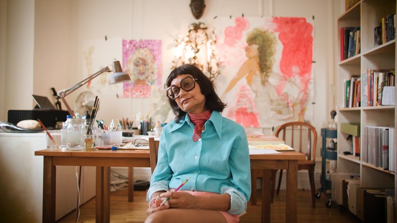 Rina Banerjee in Her Studio - YouTube