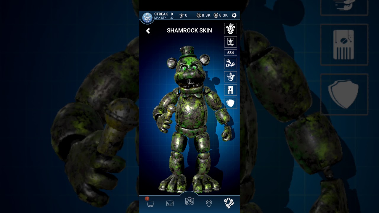 Shamrock freddy's animation cycle in fnaf ar special delivery broken ...