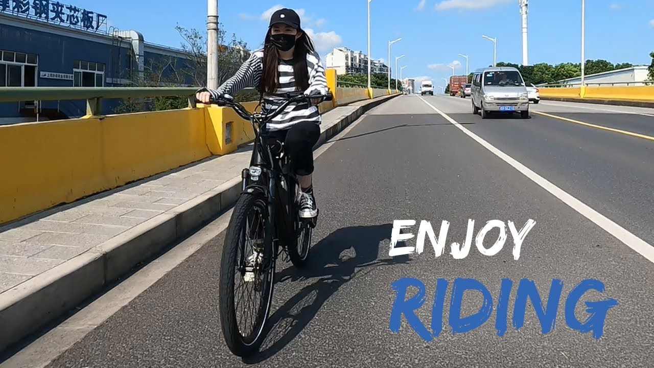 The Best-selling Commuter E-bike -- Haidong Pathfinder - YouTube