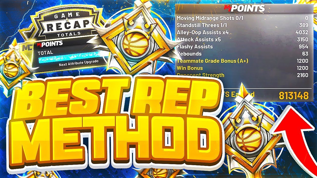 NBA 2K20 - HOW TO REP UP SUPER FAST AND EASY! PARK REP EXPLAINED! - YouTube