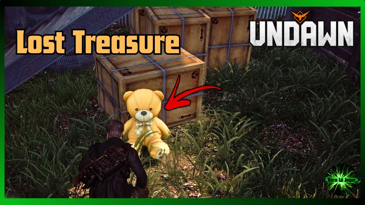 Undawn Mission Lost Treasure Teddy Bear in Redwood Outpost - YouTube