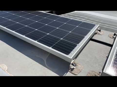 10-9-20 Simple DIY RV Solar Panel Tilting - YouTube