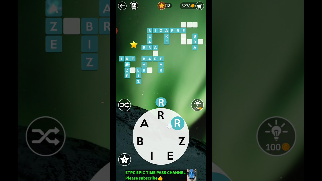 WORDSCAPES LEVEL 10586 - YouTube