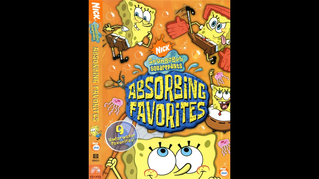 Opening to SpongeBob SquarePants - Absorbing Favorites (US DVD; 2005 ...