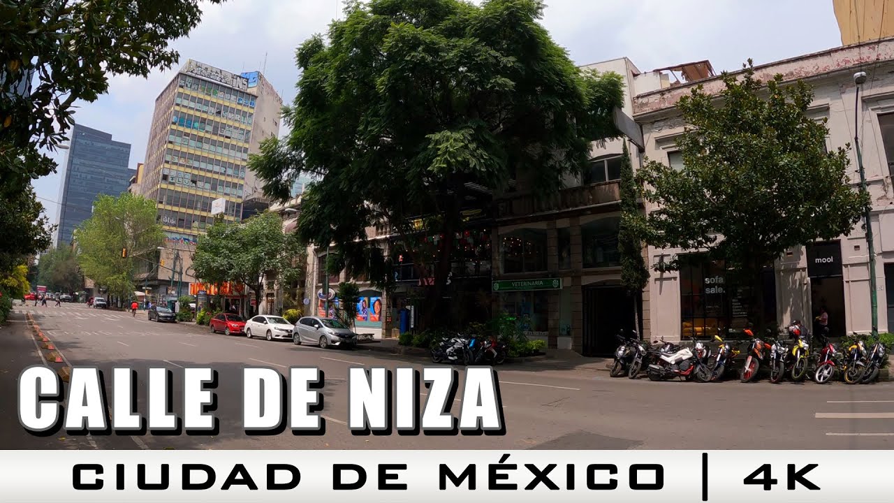 Calle de Niza, Zona Rosa 🇲🇽 Ciudad de México [4K Walking Tour] - YouTube
