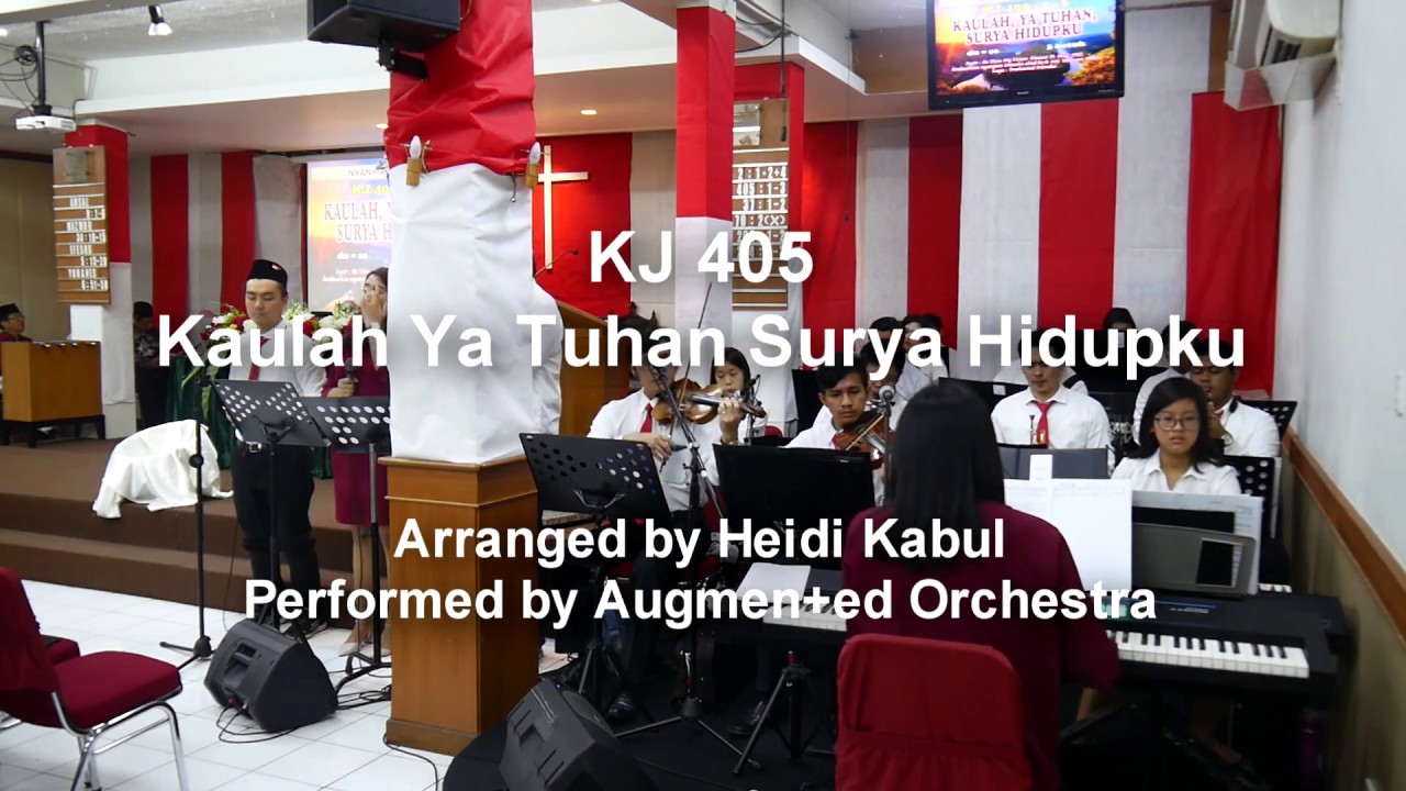 KJ 405 Kaulah Ya Tuhan Surya Hidupku (Be Thou My Vision) - YouTube
