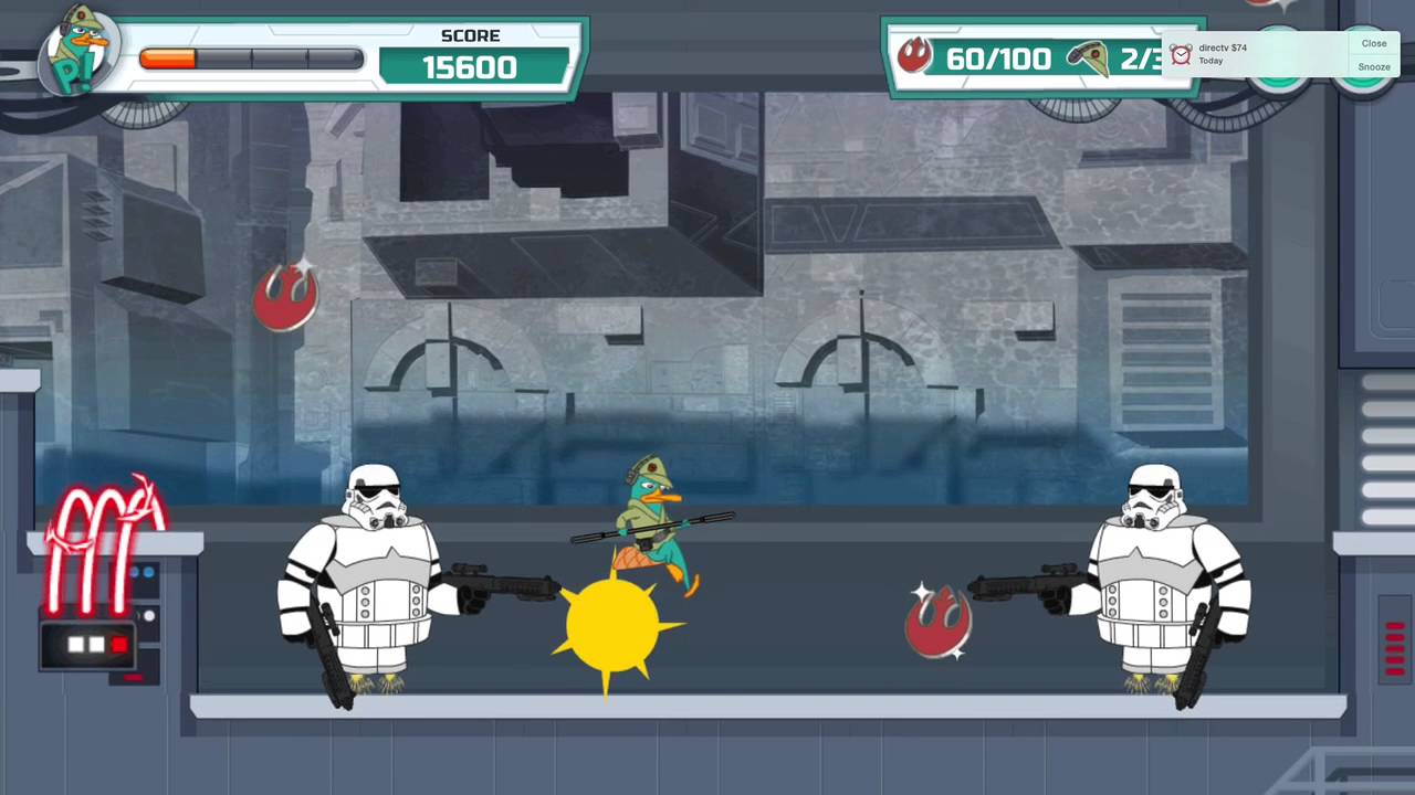 Agent P Reble spy funtimes with the ham - YouTube