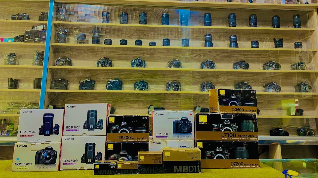 My Shop Review ️ || Used DSLR Cameras,Lenses Stock Available || Amir ...
