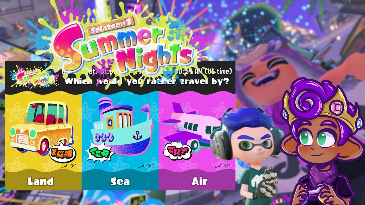 Splatting for Team Land with Vibrant! Open and Tricolor! | Splatoon 3 ...