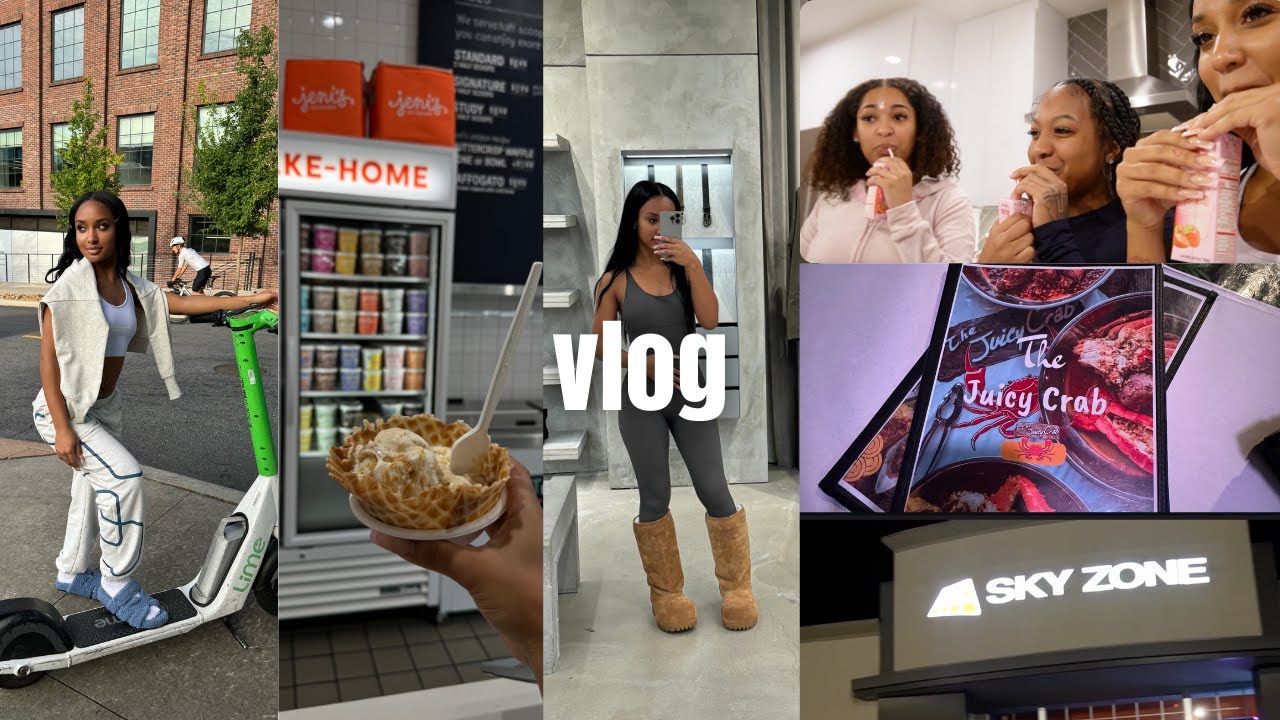 Weekly Vlog : Girls Day + family fun, shopping, trying new foods! - YouTube