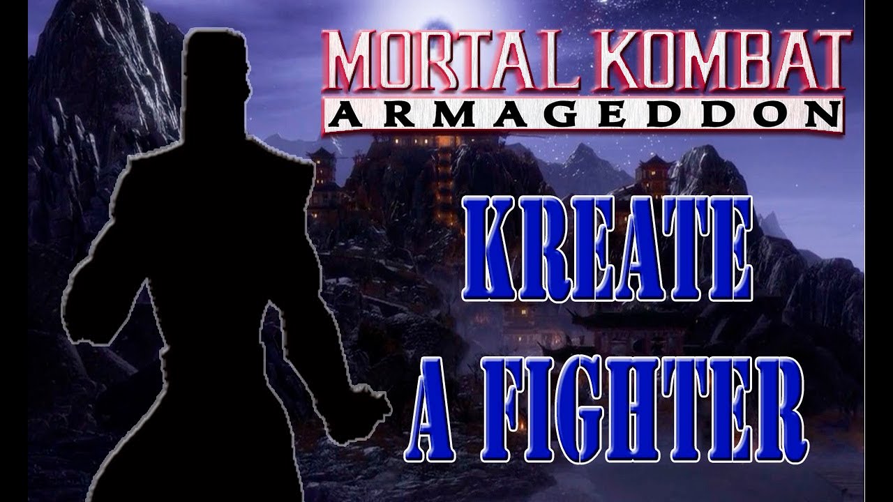 Mortal Kombat Armageddon - Kreate A Fighter ( pedido de inscrito ...