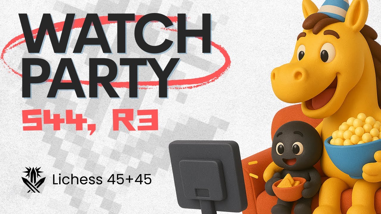 Let's watch Lichess.org 4545 League - S44・R3 (#3) - YouTube