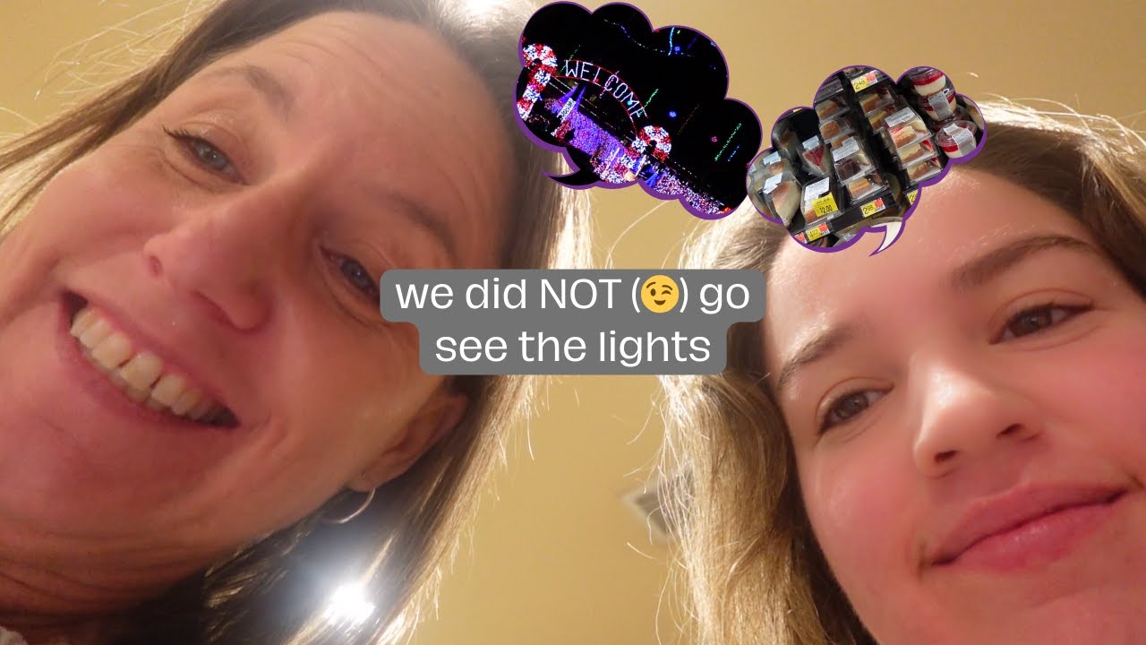 we did NOT (😉) go see the lights | VLOGMAS DAY 19 - YouTube