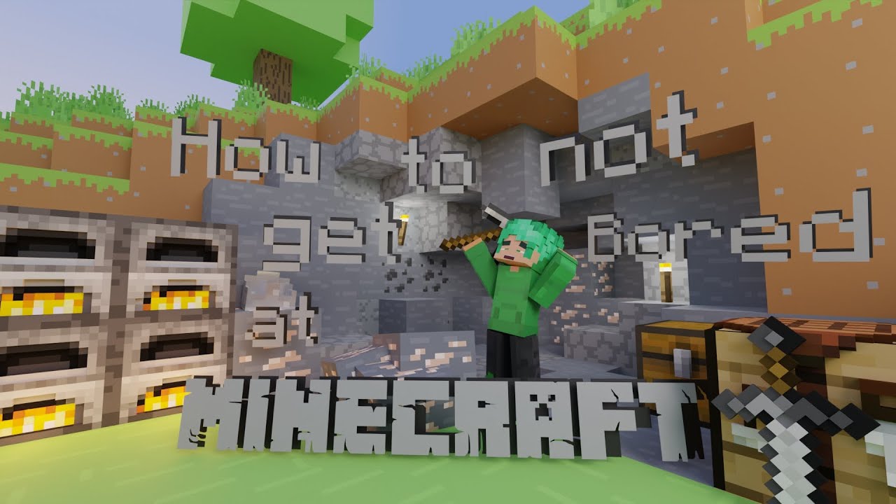How to not get bored in Minecraft - YouTube