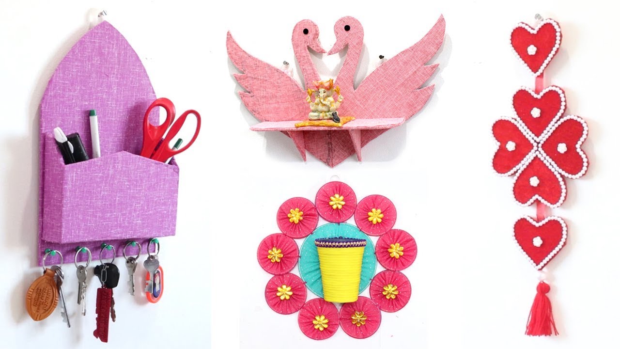 5 USEFUL CRAFTS for your HOME USES! REUSE MATERIALS - YouTube