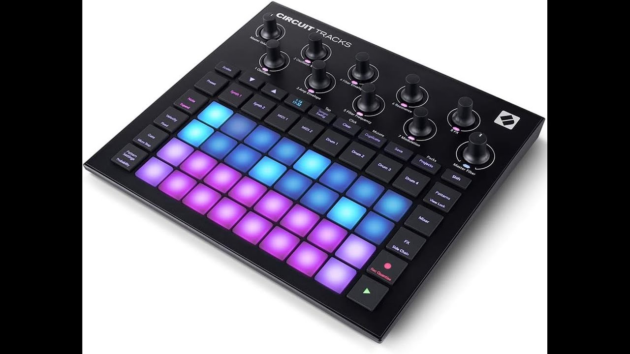 Novation Circuit Tracks: Groovebox Sequencer - YouTube