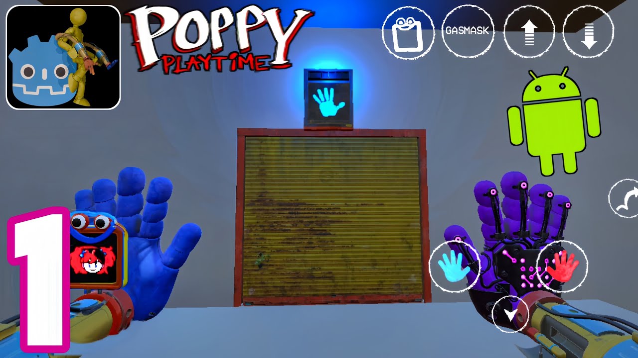 Poppy Playtime Starter Kit Chapter 0 Grabpack Mobile Fanmade Gameplay ...