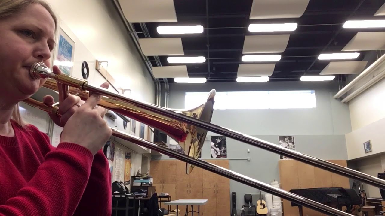 The Nutcracker trombone bottom part - YouTube