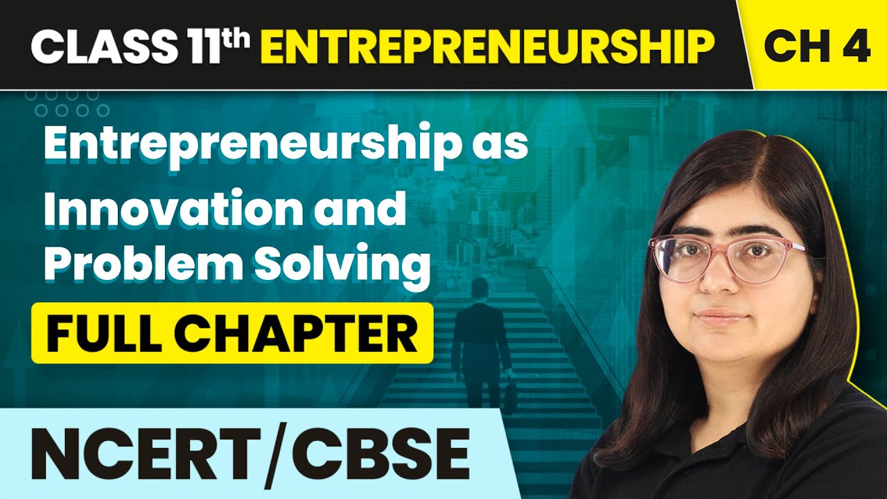 Entrepreneurship as Innovation and Problem Solving - Full Chapter ...