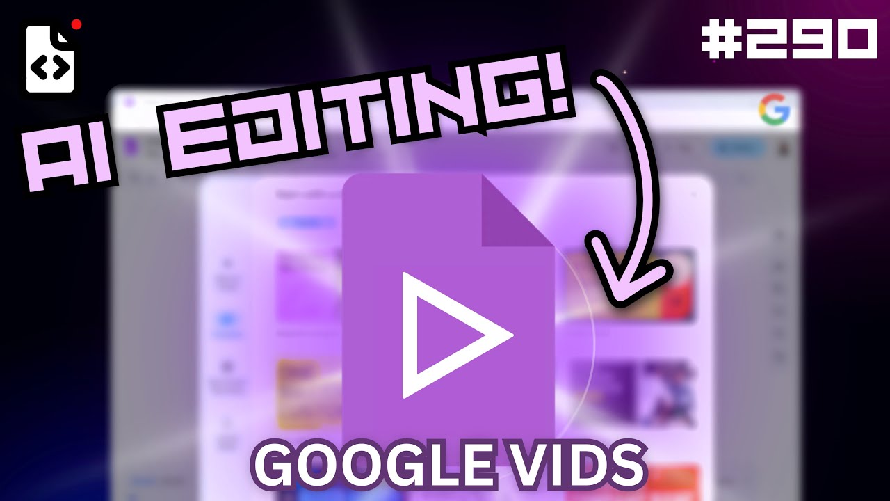 The Future of Video Editing: Google Vids! - YouTube