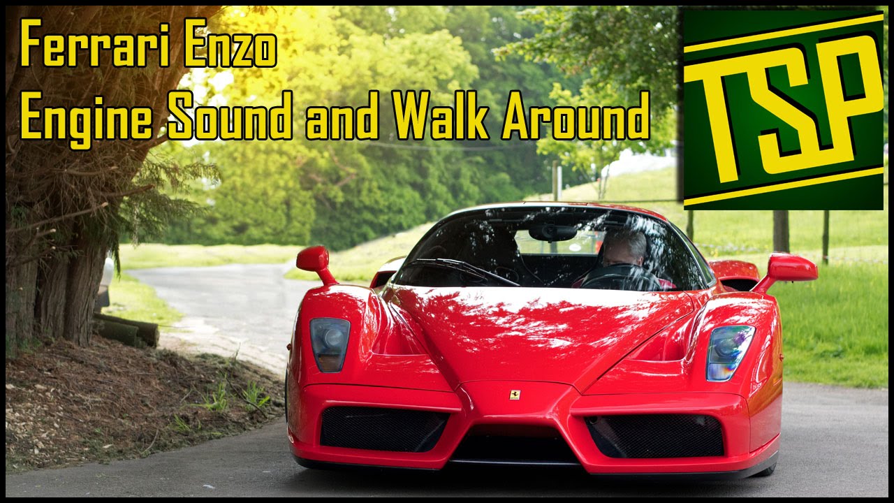 Ferrari Enzo - Engine Sound and Walk Around - YouTube