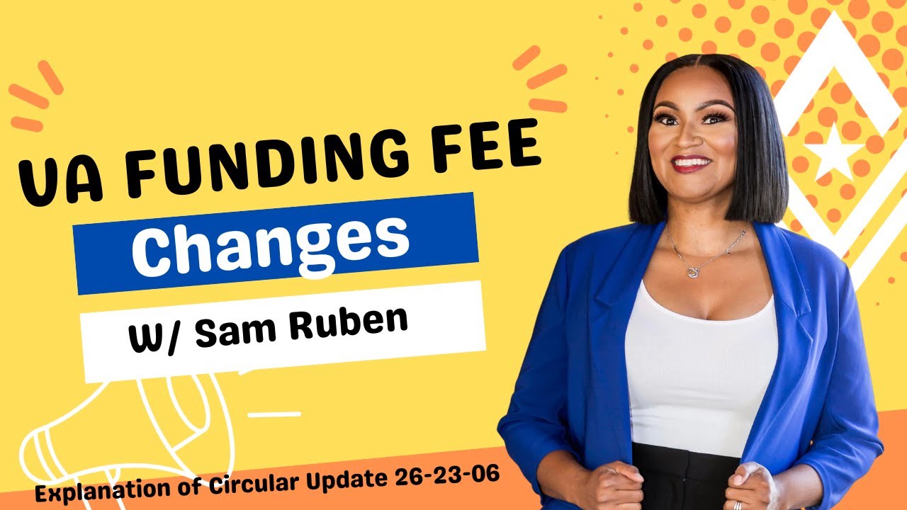 2023 VA Funding Fee Changes and How they will effect you! - YouTube